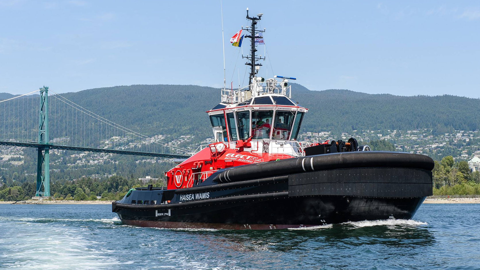 First all-electric tug strongly makes the case for worker and first ...