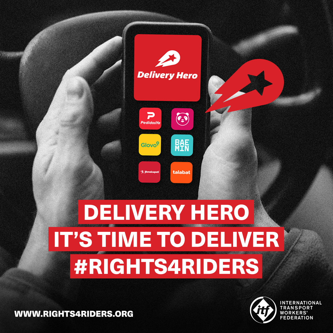 Delivery Hero Campaign Materials | ITF Global