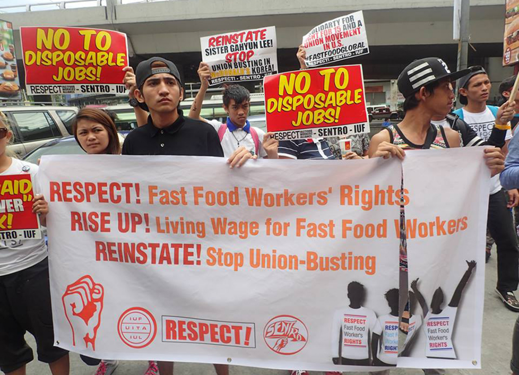 Support global action day for fast food workers | ITF Global