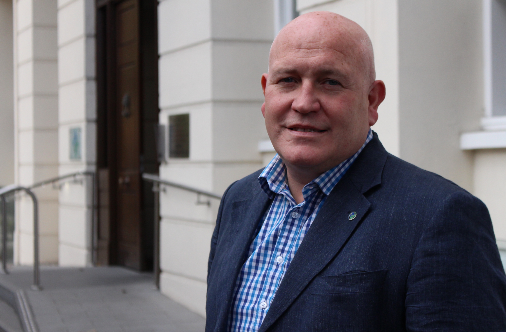 ITF general secretary Stephen Cotton at Davos 2020 | ITF Global